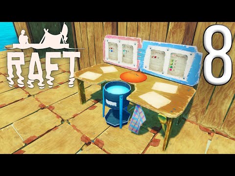 FINISHING THE YACHT, MAKING A COOKING POT! | Raft Gameplay/Let's Play ...