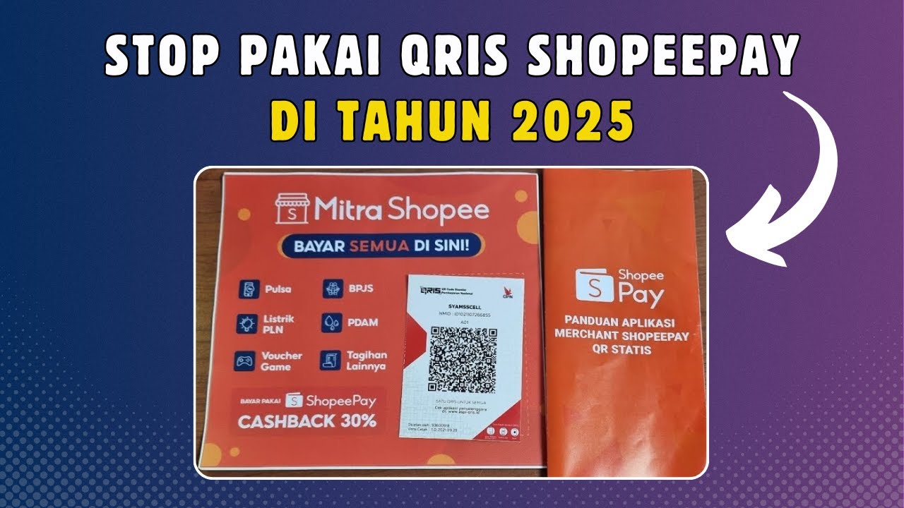 Alasan Jangan Pakai QRIS Merchant Shopeepay - YouTube