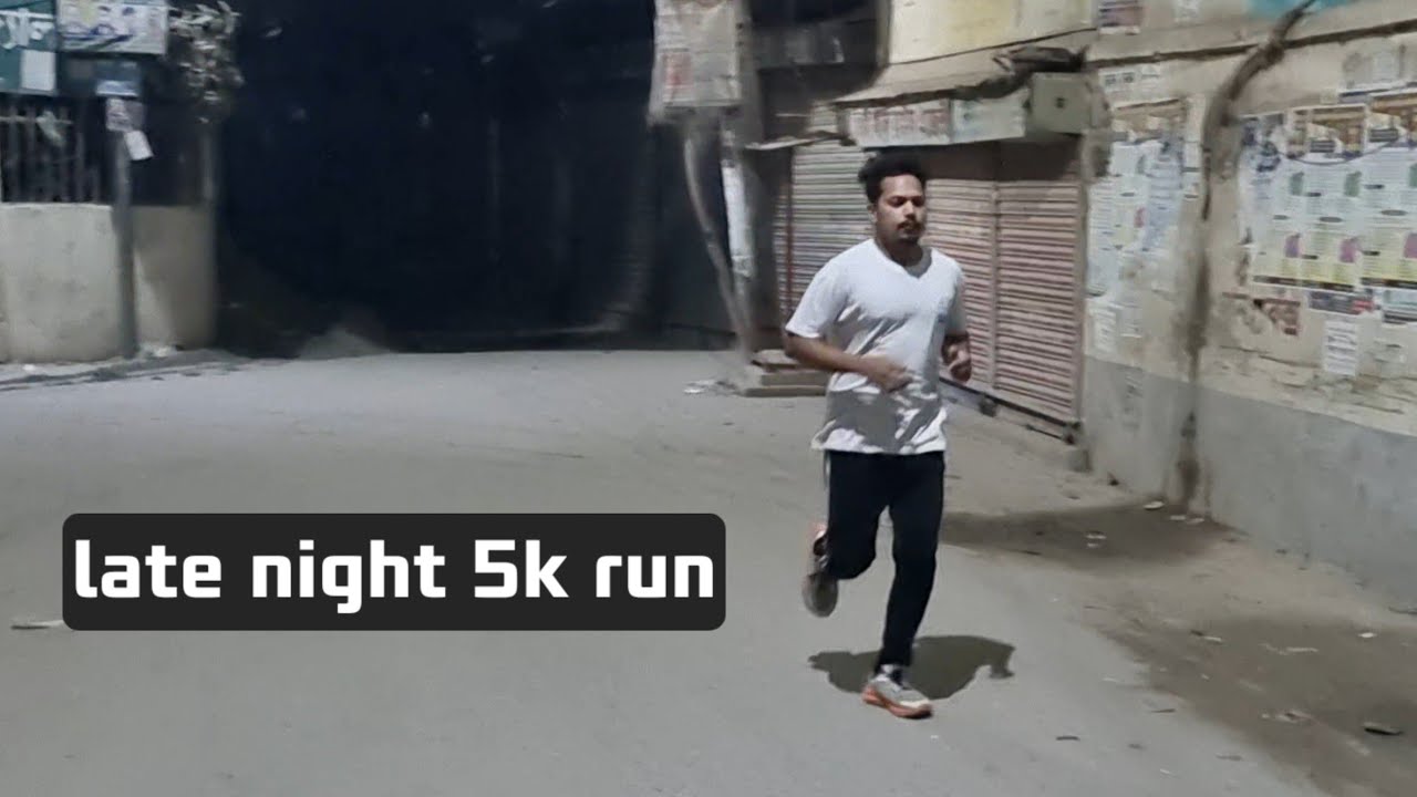 How To Run A 5k | Late Night Running Motivation | Running Motivation ...