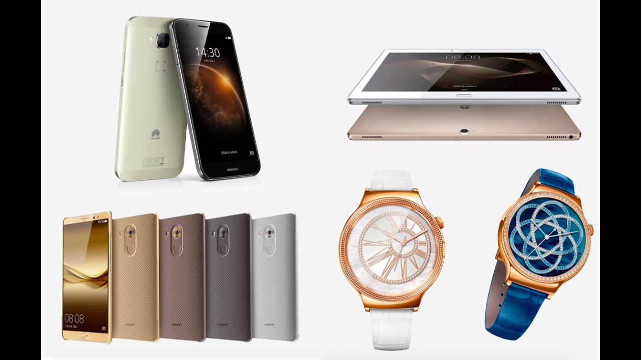 [CES 2016] Huawei new phones, smartwatches and tablet - BEST TECH #71 ...