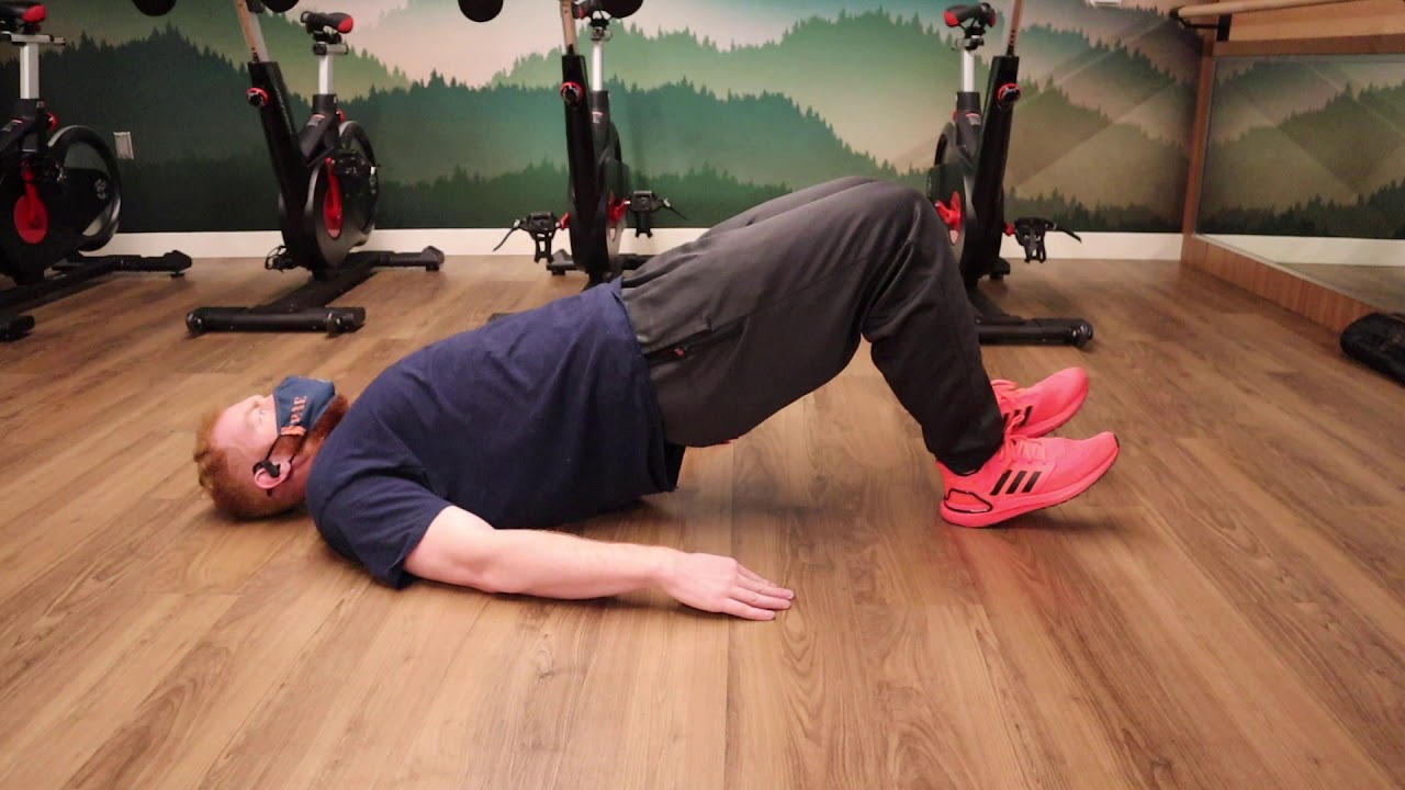 Stretch + Flex: Hamstring Walkout - YouTube