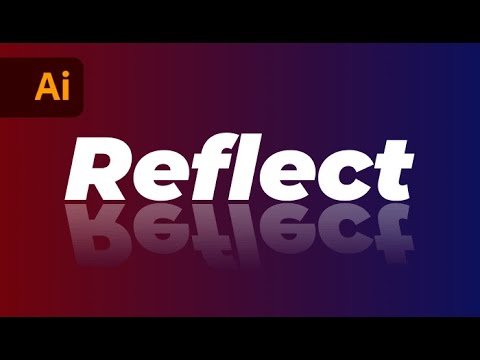 How to Reflect in Illustrator - YouTube