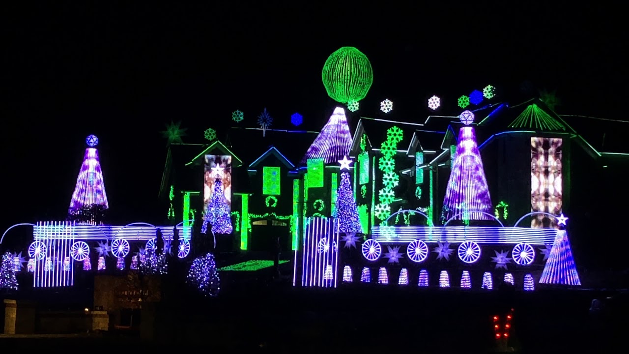 Larsen Light Show 2018 - YouTube