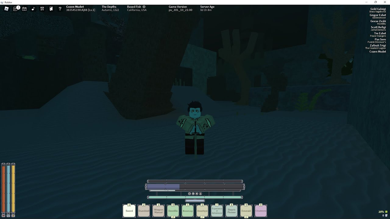 Deepwoken Solo progression ep 1 (Sharko Attack!!!) - YouTube