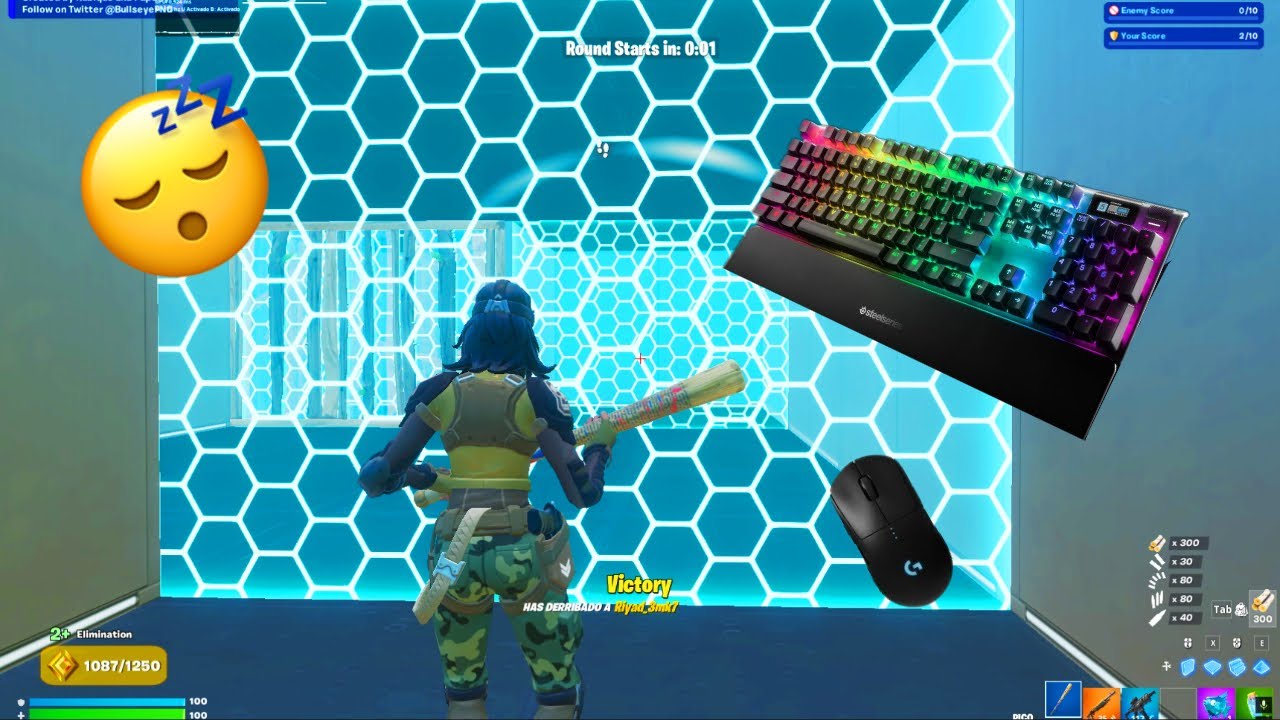 Apex Pro ASMR 😴 1v1 Piece Control 🏆 Satisfying Keyboard Fortnite 180 ...