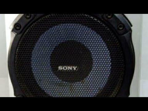 SUBWOOFER SONY SS-WG490 ( Mantenimiento ) - YouTube