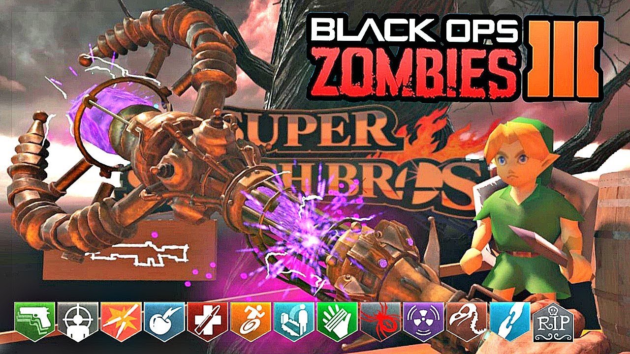 BLACK OPS 3 CUSTOM ZOMBIES MOD TOOLS! | SMASH BROS CONGO JUNGLE WITH ...