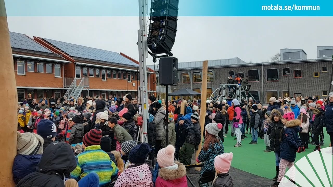 Invigning av nya Mariebergsskolan i Motala - YouTube