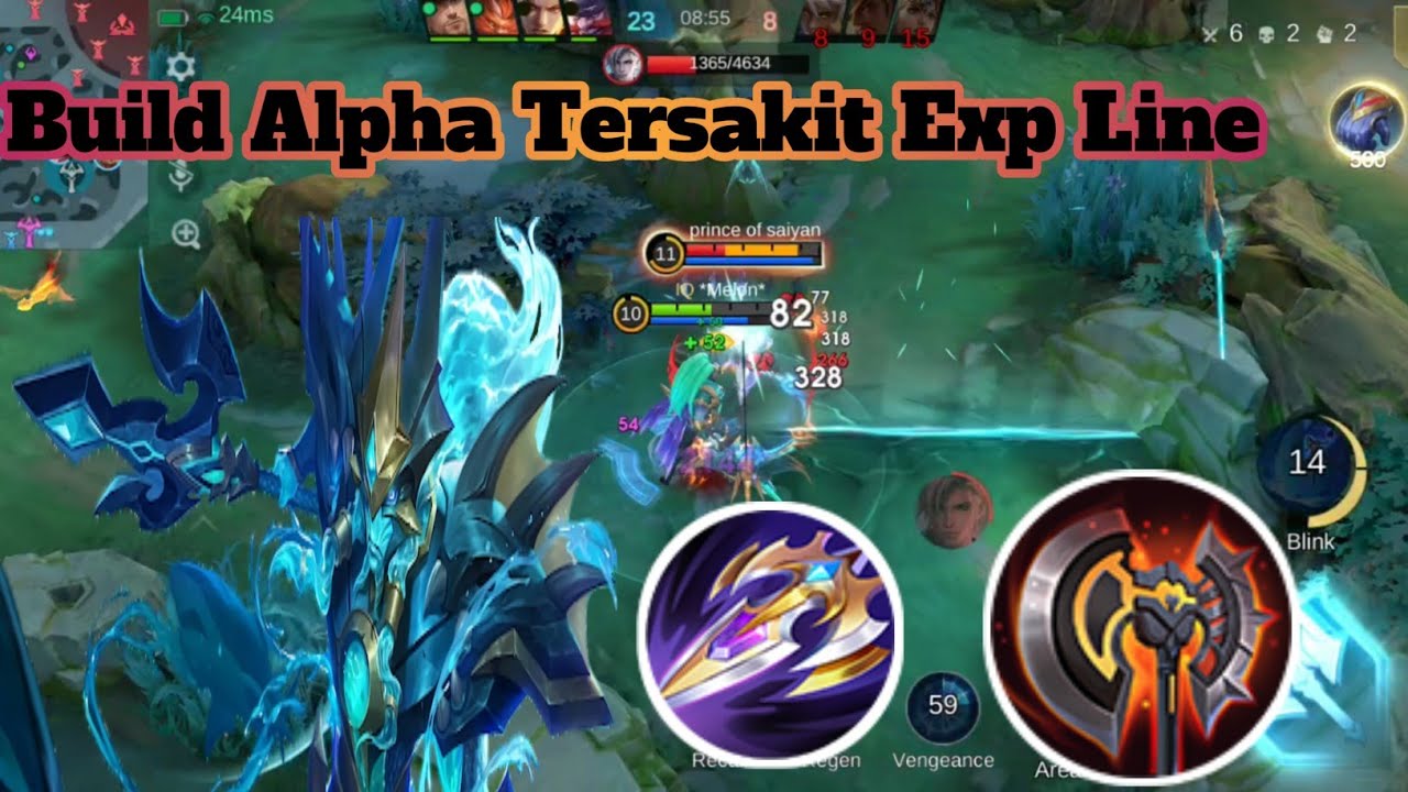 Mobile Legends Alpha Build Lifesteal And Damage 2024 | Zaky Mobile ...