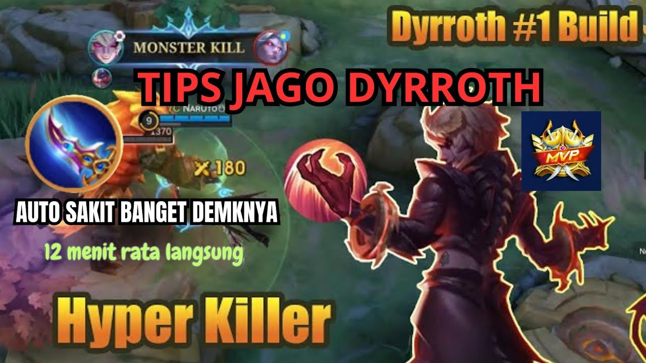 CARA MAIN DYYROTH TERBARU BUILD EMBLEM DAN ITEM DYYROTH TERSAKIT ...