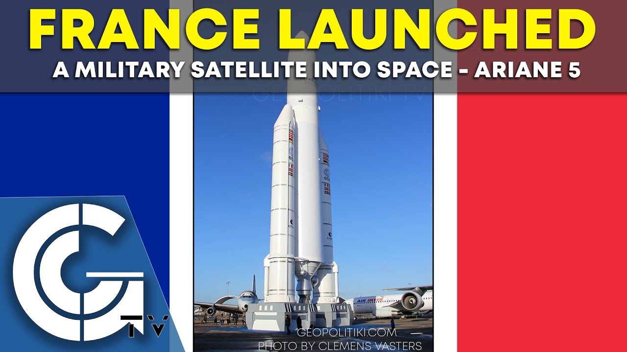 France launched a military satellite into space | Ariane 5 - YouTube