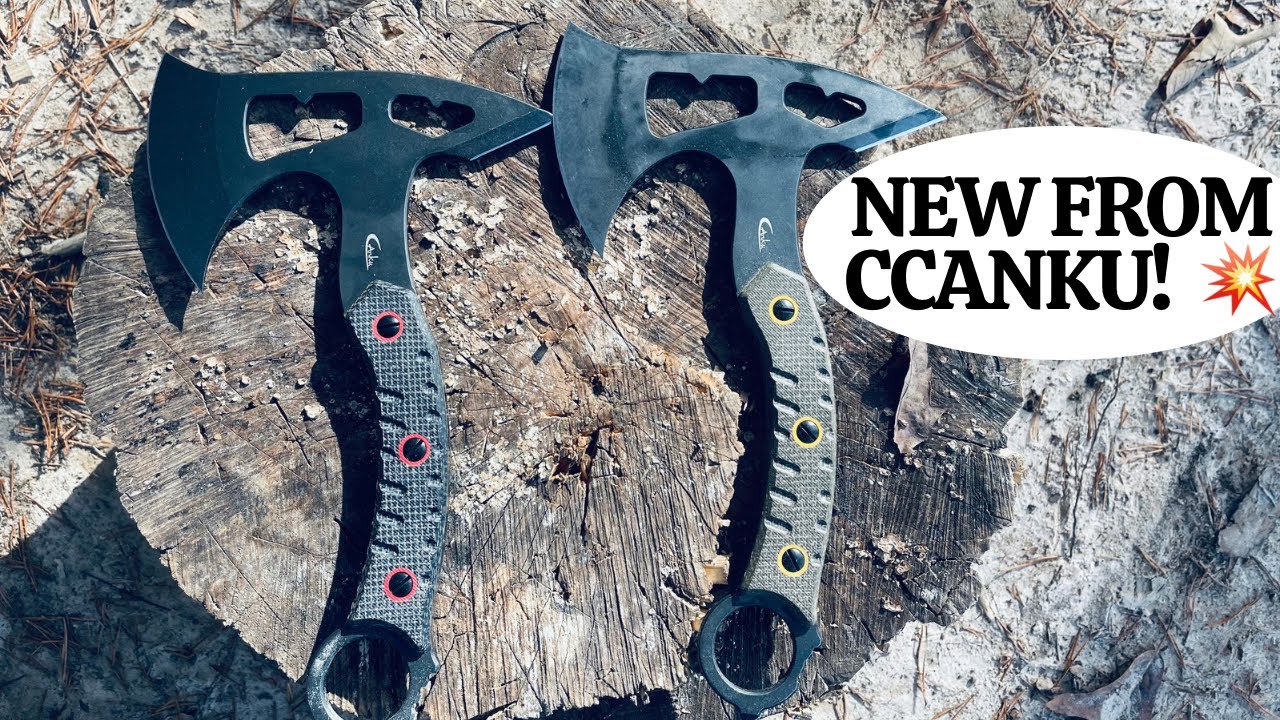 NEW! CCANKU C1392 Camping Axes - YouTube
