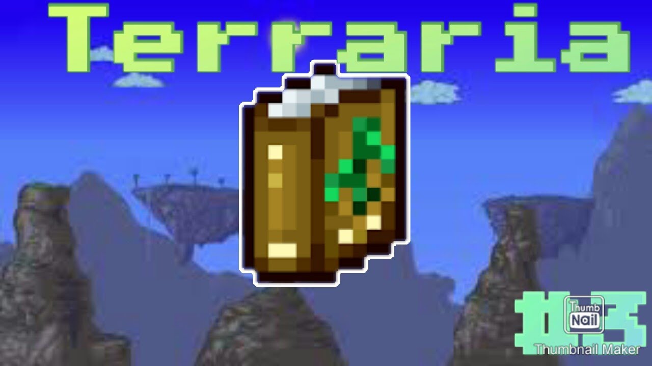 Vine rope farm, Grave yard biome, Sky bridge, and more! | Terraria #3 ...