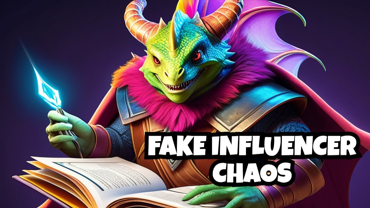 Laugh out loud with fake influencer DnD Monster Manual - YouTube