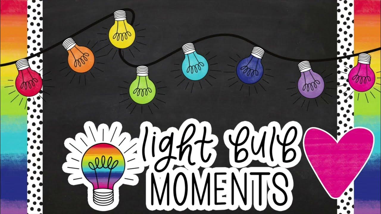 Classroom Makeover using our bright and happy Lightbulb Moments theme ...