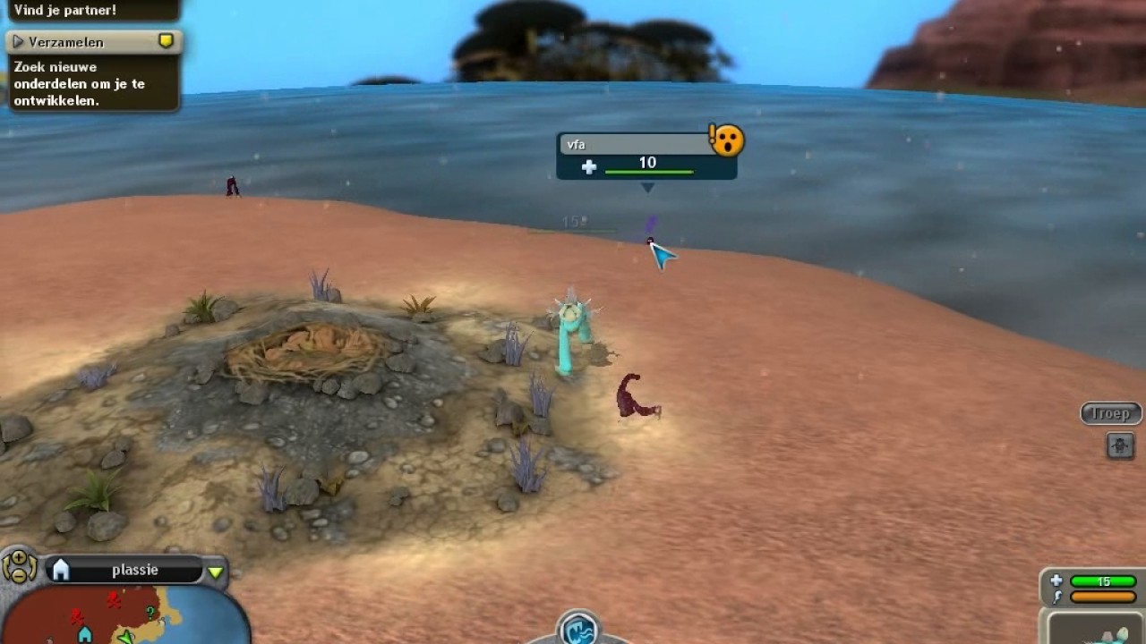 Spore S3 deel 2 [Beesten doden] - YouTube