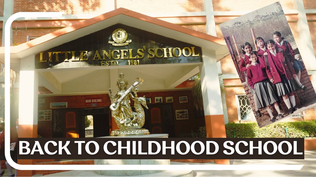 Little Angels' School | Visiting our childhood School Nepali Vlog - YouTube