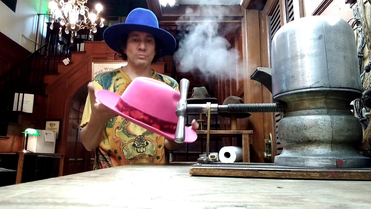 Steaming My Hats For Fall.. - YouTube