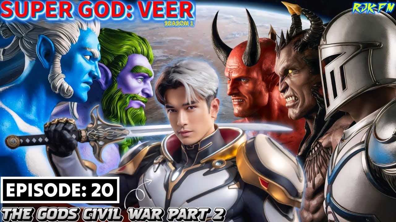 SUPER GOD: VEER Season 1 Episode 20: The Gods Civil War Part 2 | RJK FM ...
