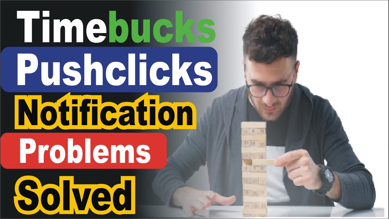 timebucks Push click problem solved in English language || Push click ...