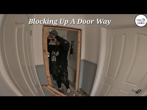 Blocking Up A Door Way - Day In The Life - YouTube