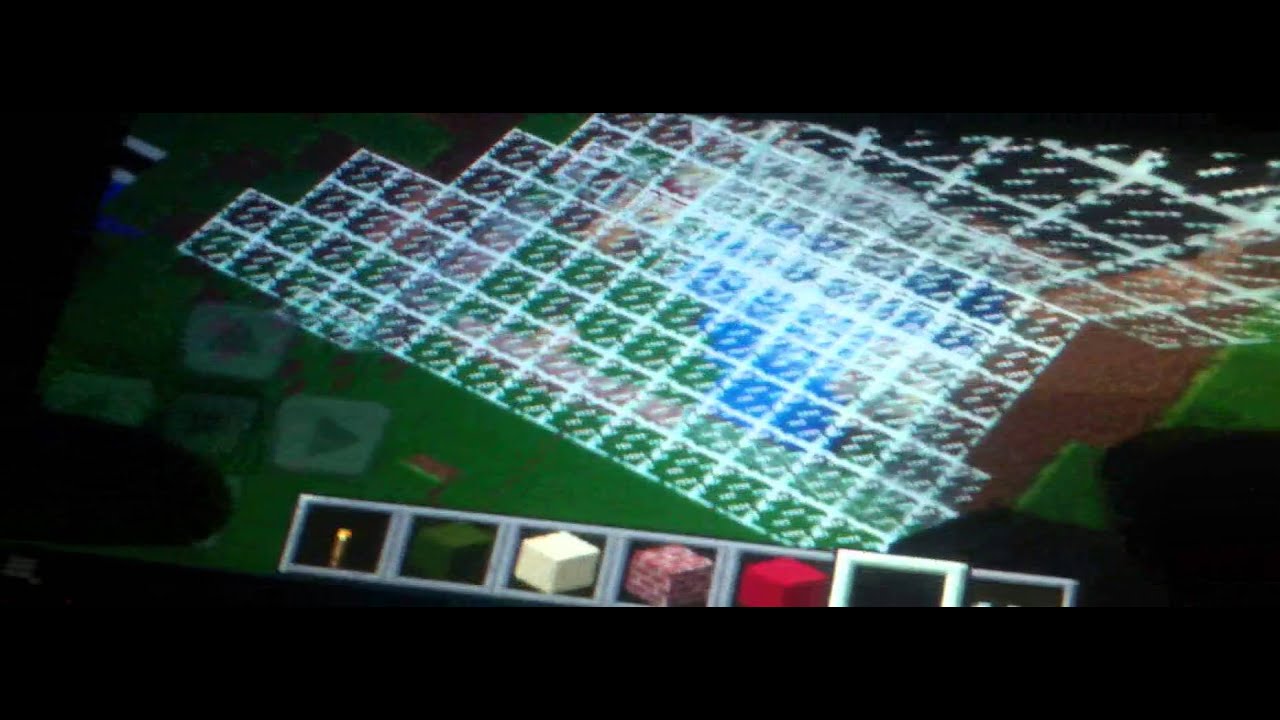 minecraft demo sur tablette et portable n°1 - YouTube