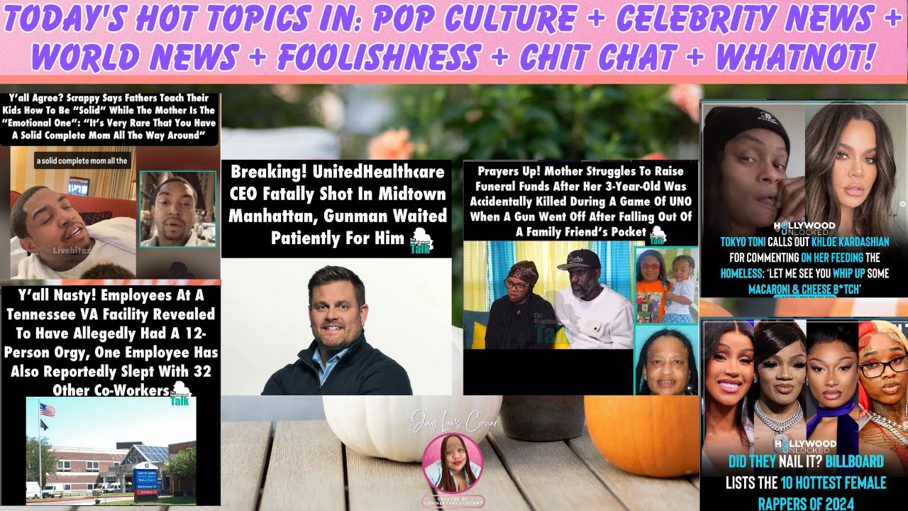 Today's Hot Topics In: Pop Culture + Celebrity News + World News ...