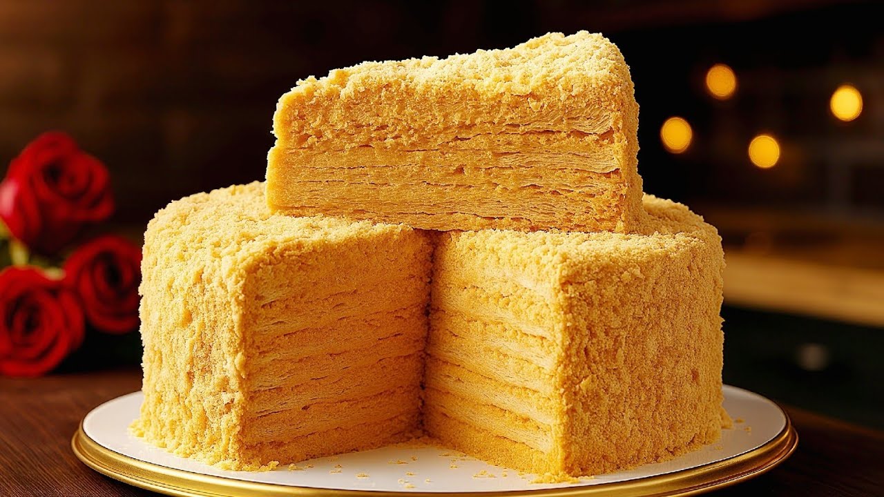 Napoleon Torte Mit Blatterteig
