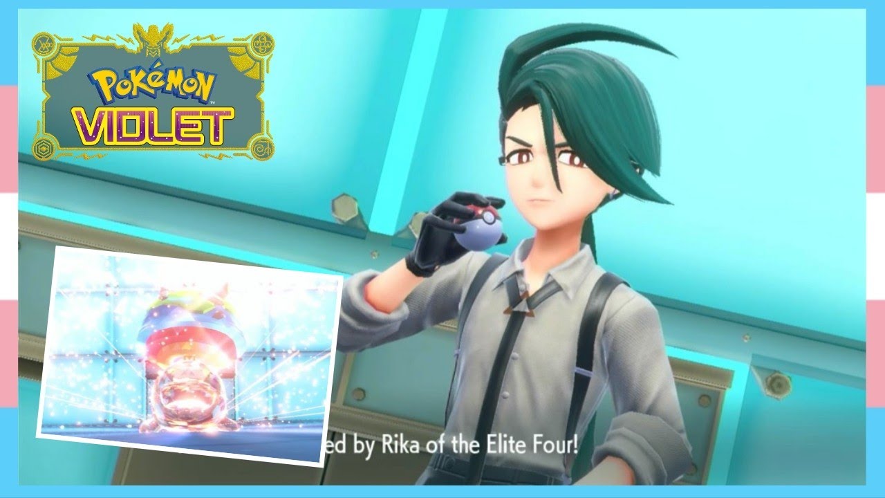 Battling Elite Four Rika At The Pokemon League In Pokemon Scarlet ...