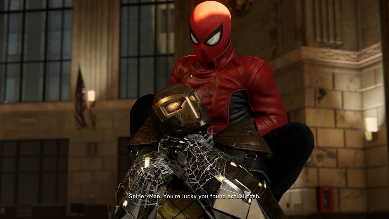 Shocker Boss Fight (Last Stand Spider Suit Walkthrough) - Marvel's ...
