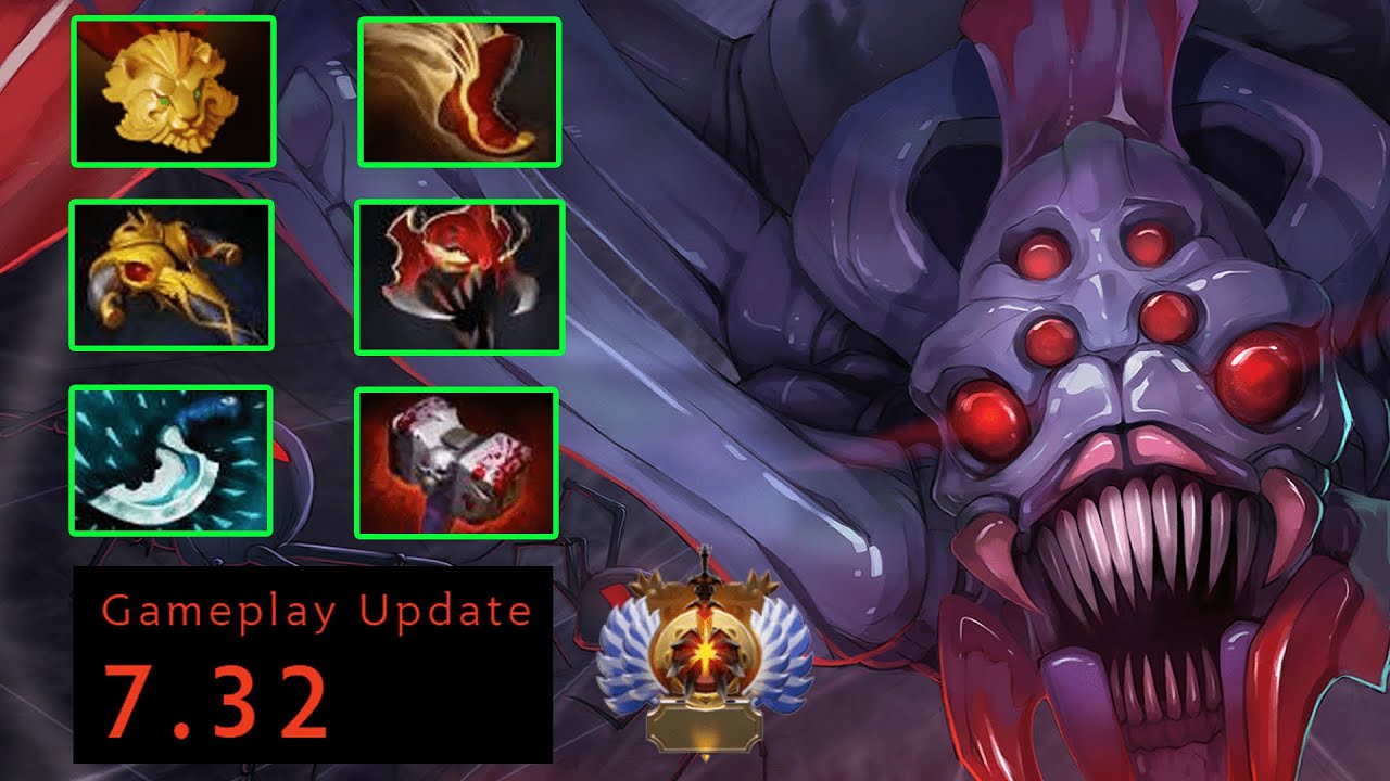 Broodmother 7.32 Immortal Gameplay (0205) #dota2 #broodmother #7.32 ...