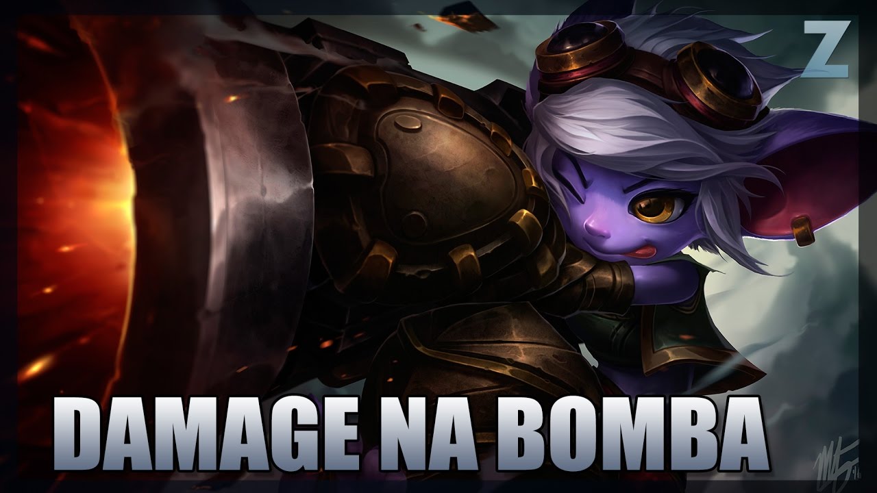League of Legends - SÓ DA DAMAGE NA BOMBA! - YouTube