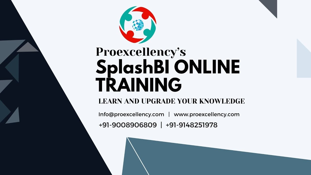 SplashBI Online Training: Master Data Analysis Like a Pro! - YouTube