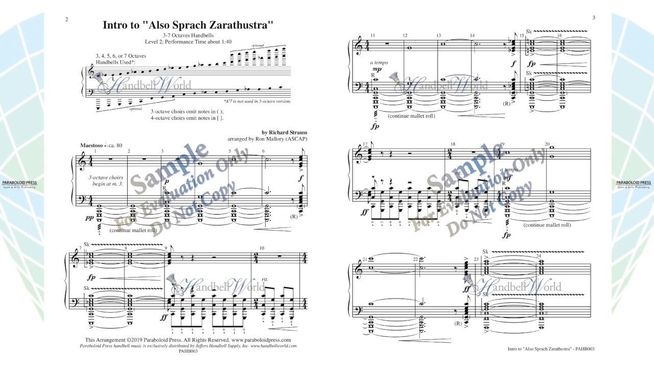 Intro to "Also Sprach Zarathustra" - YouTube