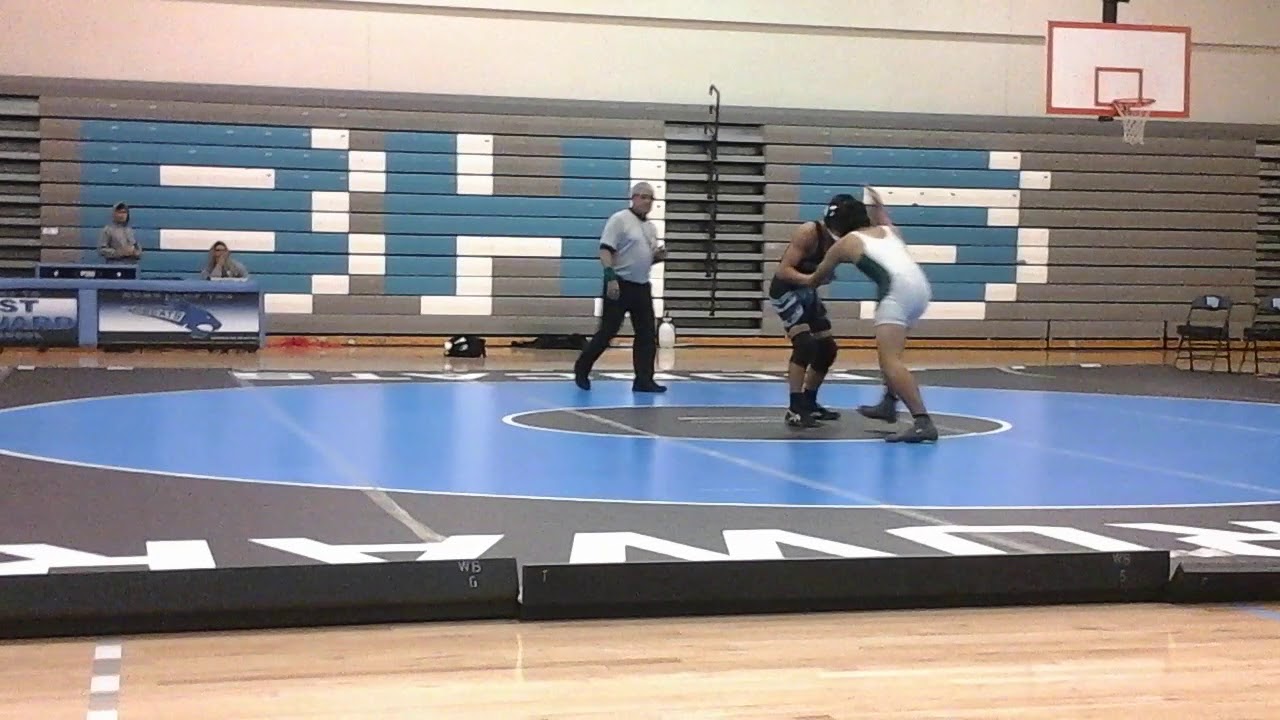 12/17/18 Flanagan vs West Broward Wrestling Cristian Diaz - YouTube