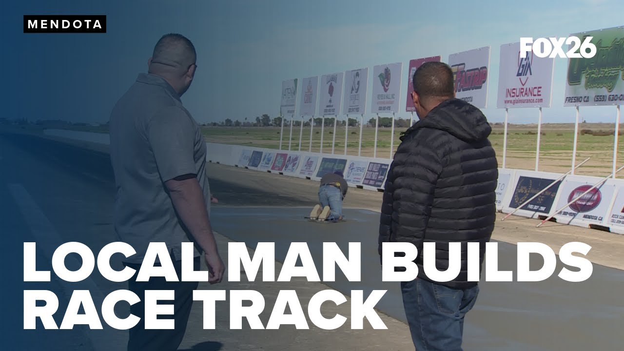 Local racing enthusiast builds professional drag racing track on his ...