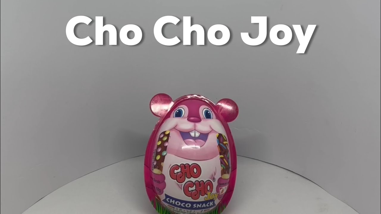 Cho Cho Joy Choco Snack Egg - YouTube