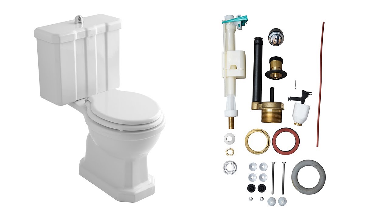 CLOSED COUPLED WC FLUSHING MECHANISM ASSEMBLY by BLEU PROVENCE - YouTube