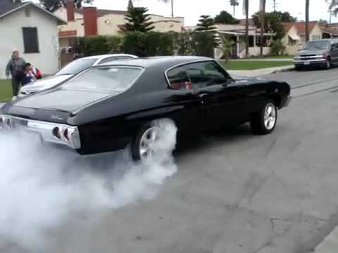 Chevelle SS Cool Burnout - YouTube
