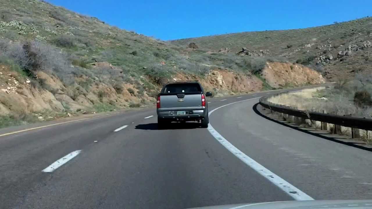 Phoenix to Payson AZ Via SR 87 - YouTube