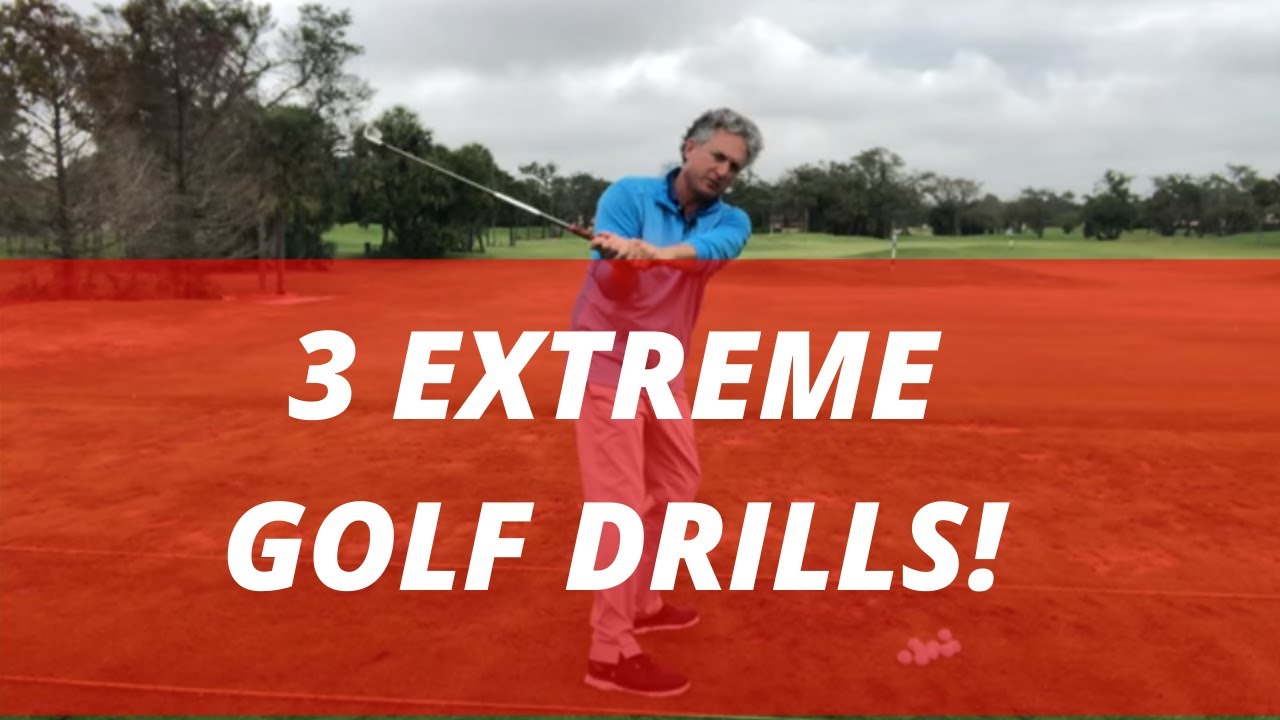 3 Extreme Golf Drills! Go To The Extreme to Improve Your Game! PGA Golf ...