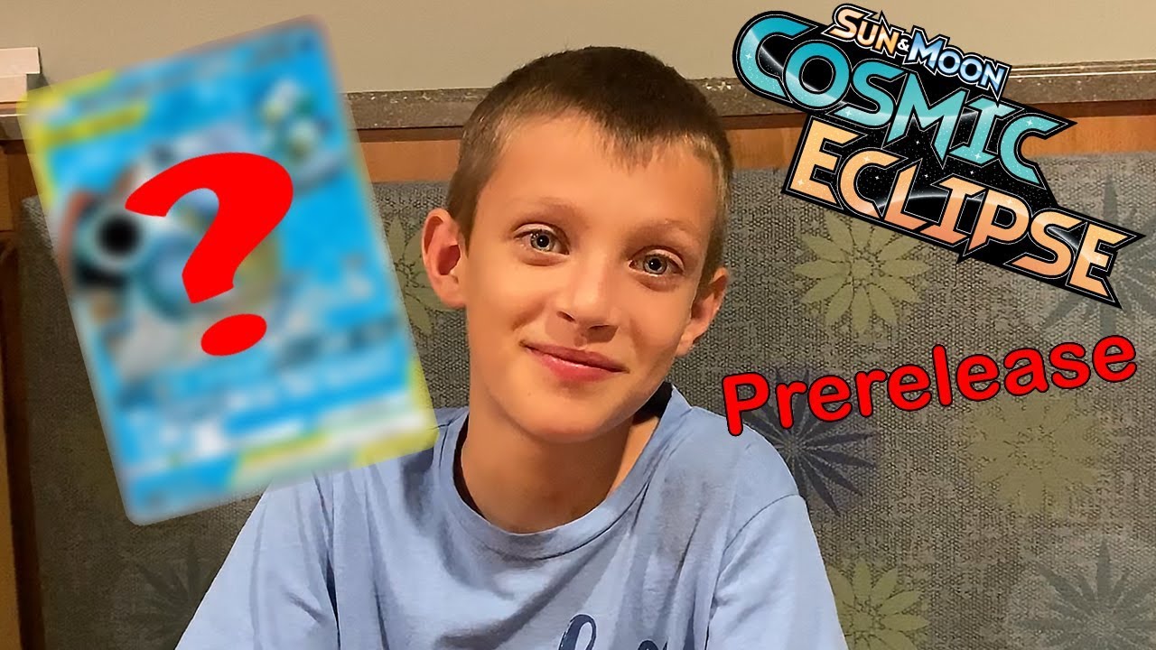 My Buddy Emerson's Very First Pokemon Prerelease. - YouTube