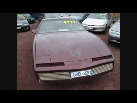 '82 Pontiac Firebird RHD 2.5L "Iron Duke" - 2007 Test Drive - YouTube