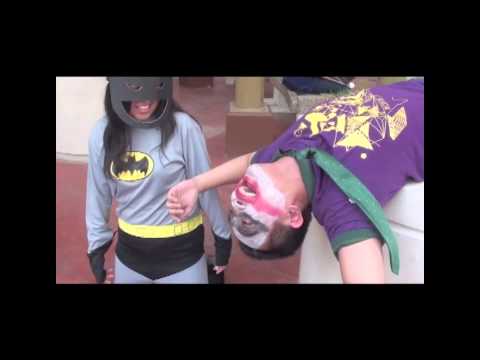 the dark knight: batman and joker scene remake