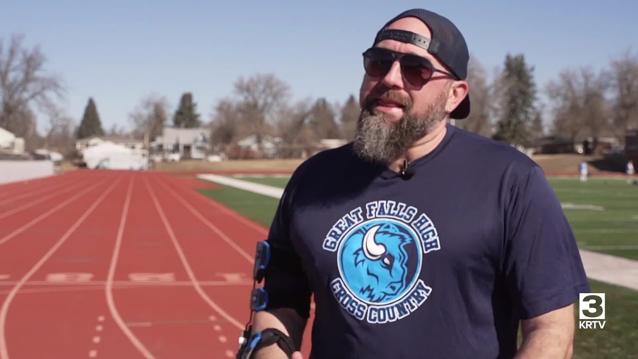 New cross country coach at Great Falls High School - YouTube