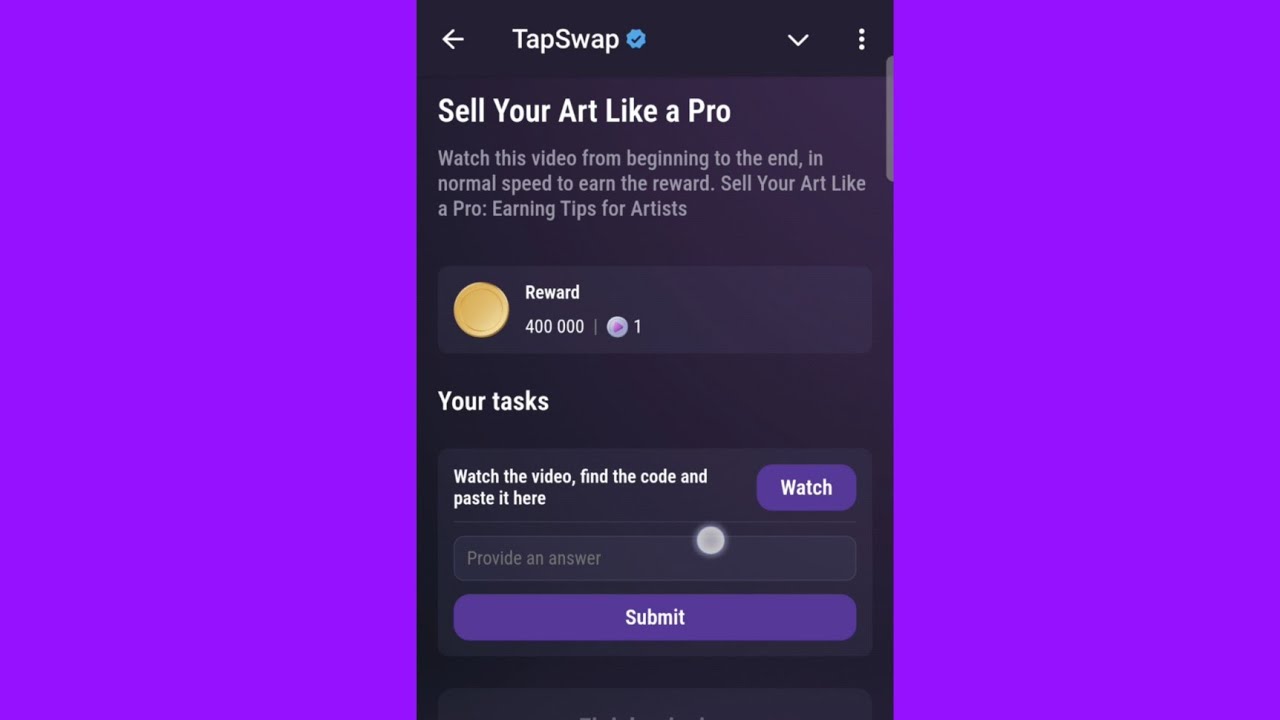 Sell Your Art Like a Pro | TapSwap Code | Sell Your Art Like a Pro: Earning Tips for Artists ...