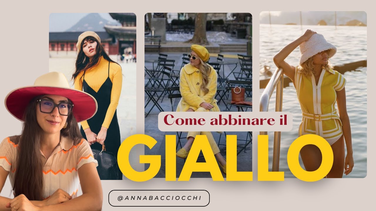 GIALLO come abbinarlo: 6+1 Combinazioni da Copiare per Outfit fuori ...