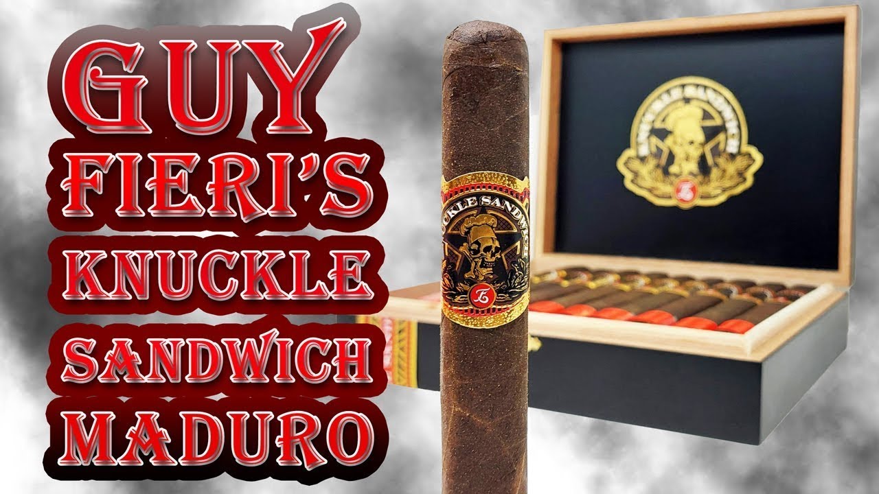 Guy Fieri's Knuckle Sandwich Cigar | Cigar Review - YouTube
