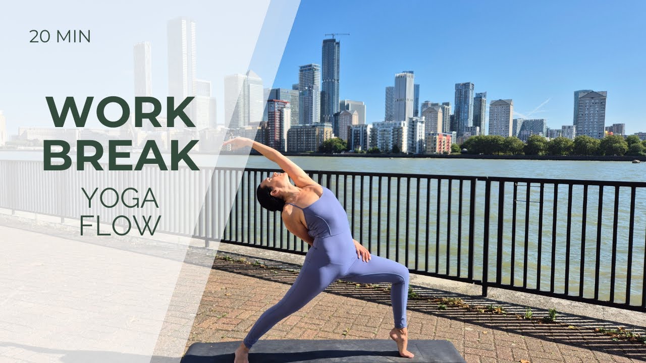ENERGISE YOUR WORKDAY💥 20-Minute Yoga Break for a Boost - YouTube