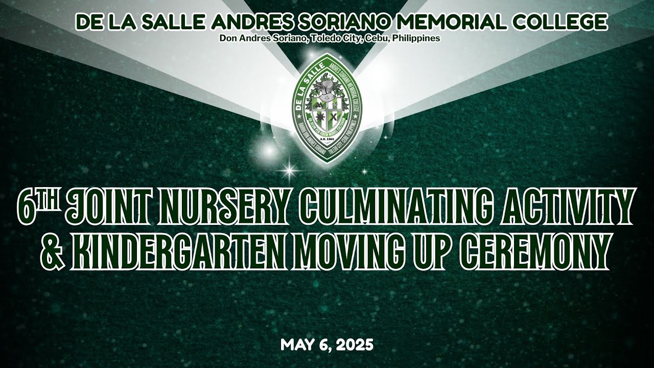 6th Joint Nursery Culminating Activity & Kindergarten Moving Up ...
